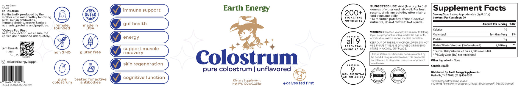 Colostrum – Earth Energy Supplements