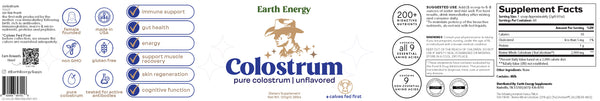 Colostrum – Earth Energy Supplements
